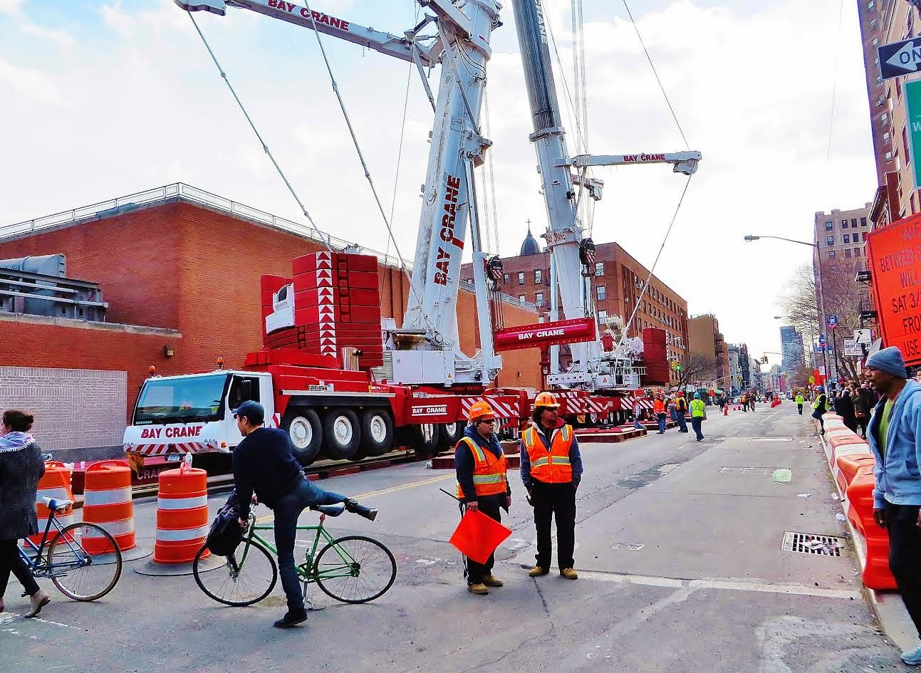 EV Grieve: And now, 14 photos of the big-ass cranes on Avenue A