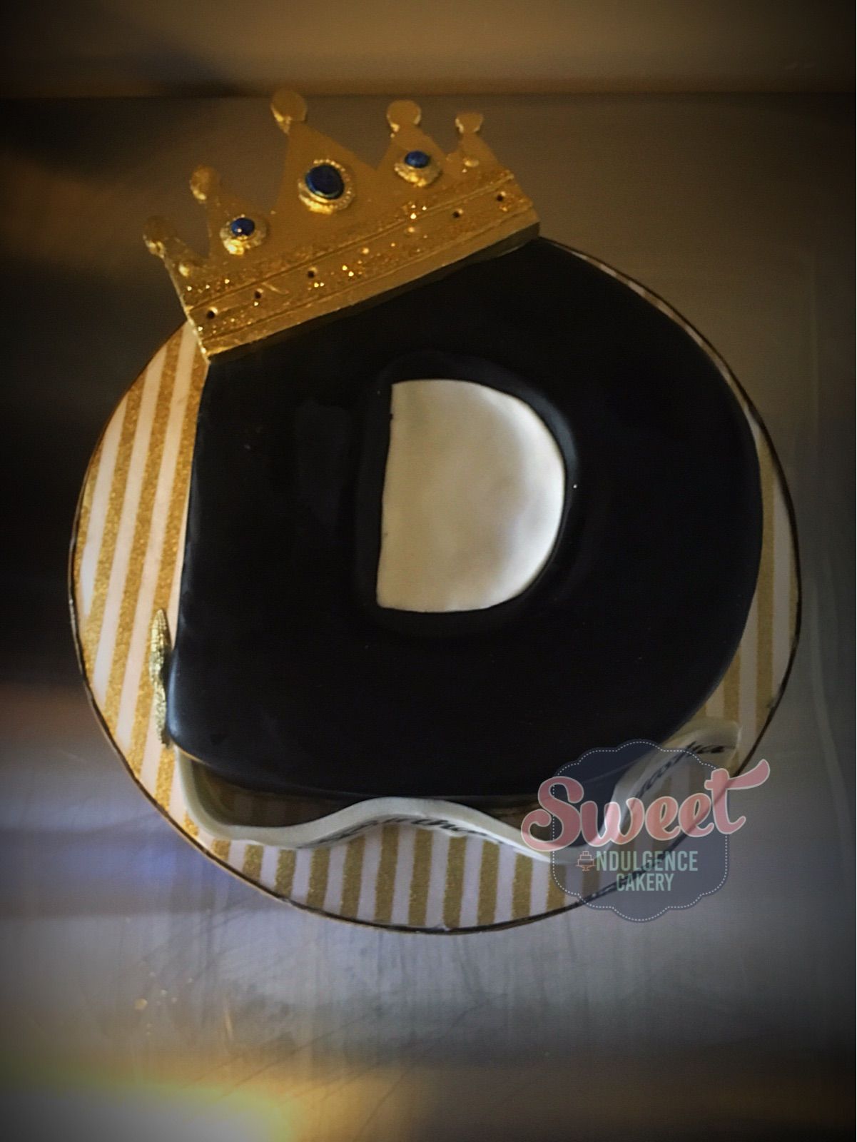 Birthday Cake With Letter D - Birthday Letter