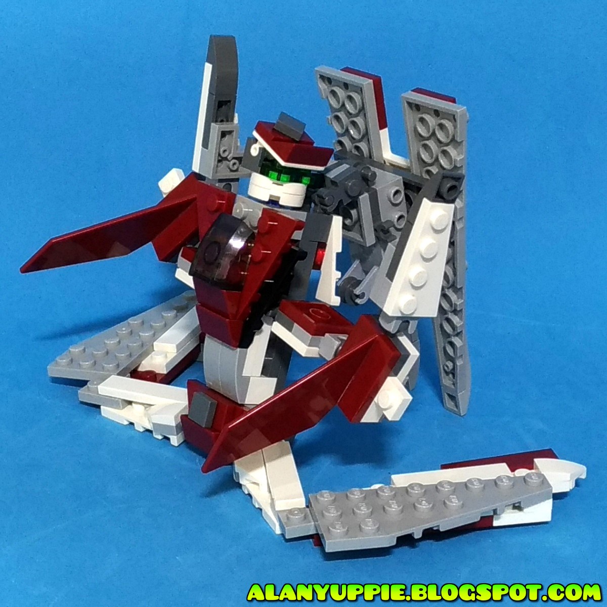 Alanyuppie's LEGO Transformers: Video Tutorial: Transformer Space jet ...