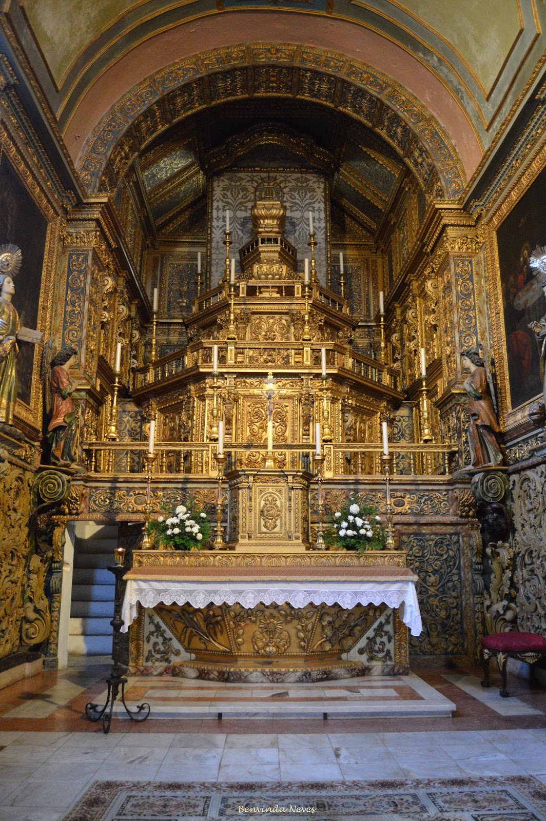 "Sua Maldade"...: Interior da Sé de Faro...