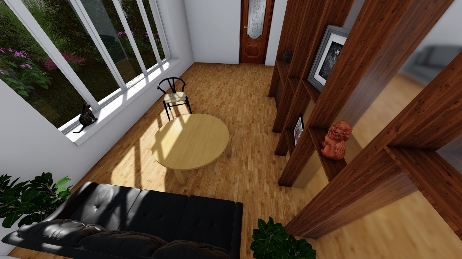 Living Room Interioir design 12x6 m | Life блог