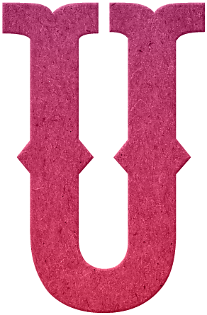 Abecedario Rosa en Fieltro. Pink Alphabet in Felt. - Oh my Alfabetos!