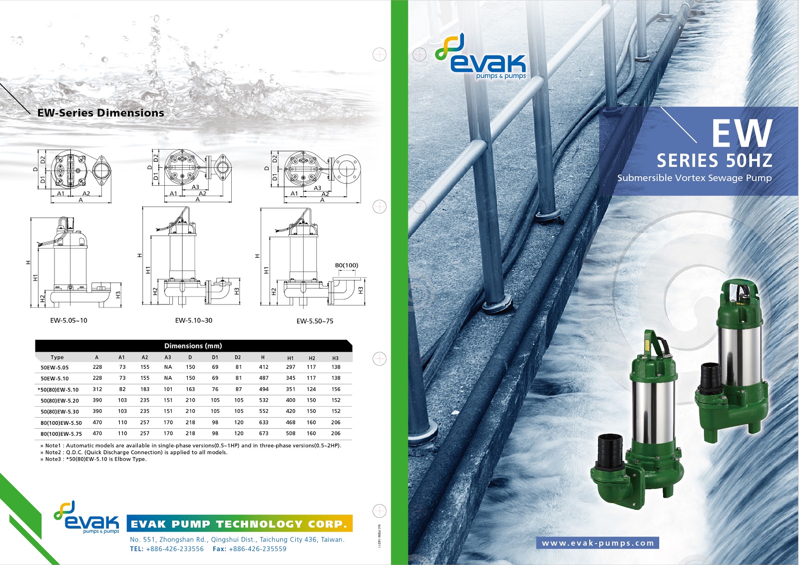 Catalog bơm chìm nước thải Evak | Đại lý máy bơm chìm nước thải evak ...