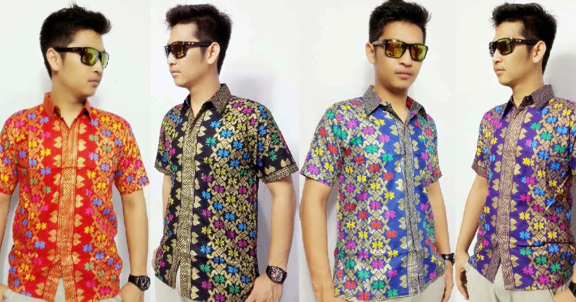 Baru 26+ Kemeja Pria Mix Batik