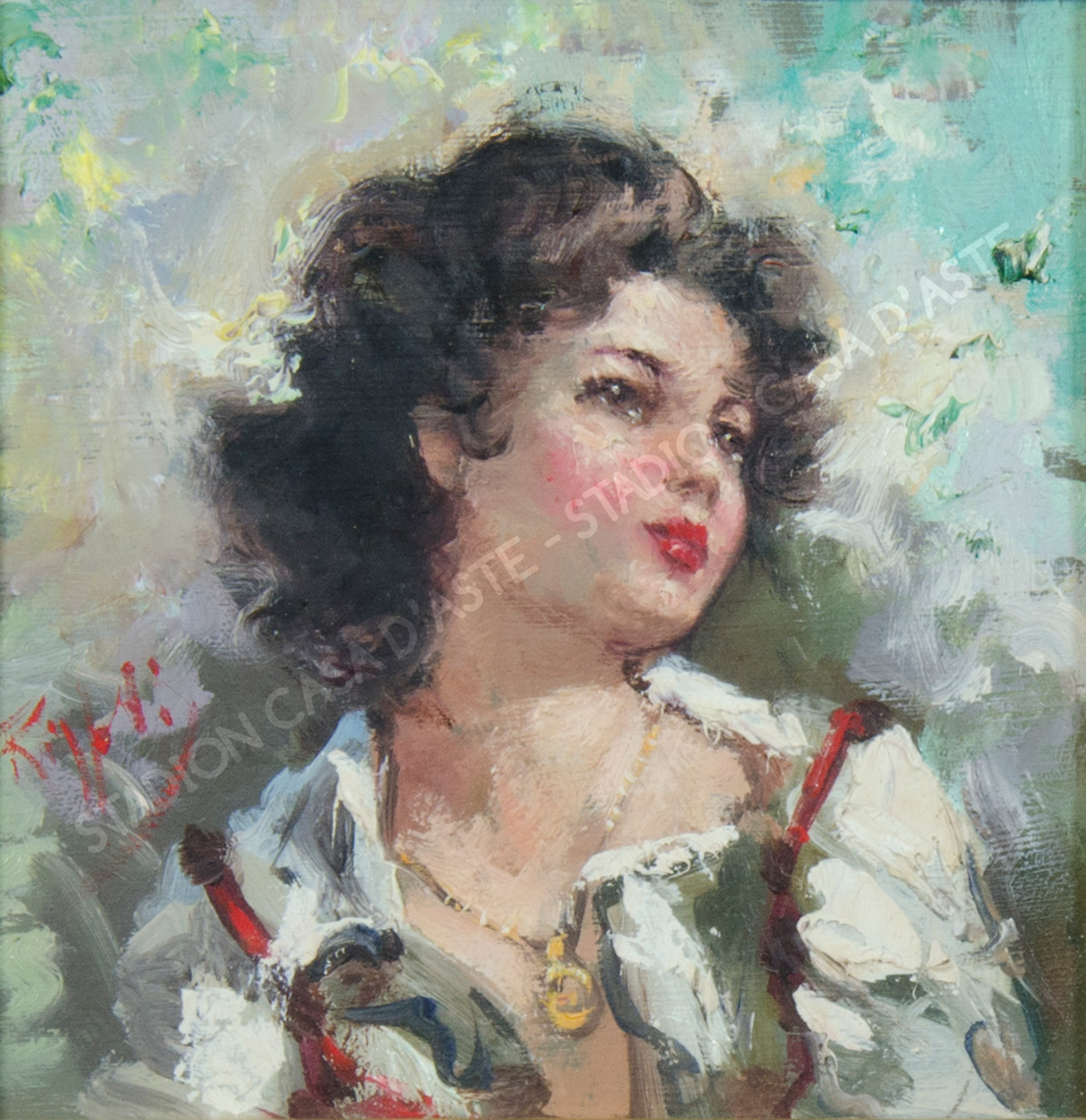 Franco Rispoli (Italian, 1921-1989) | Genre painter | Fine Art Masters