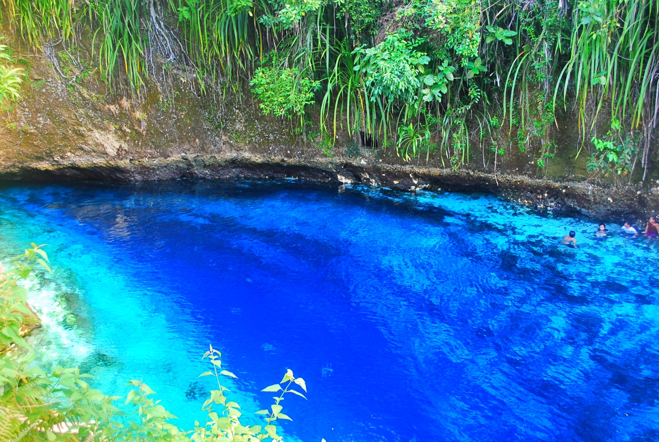 Enchanted River: Unearthly Basin of the Deep Blue | Surigao del Sur ...