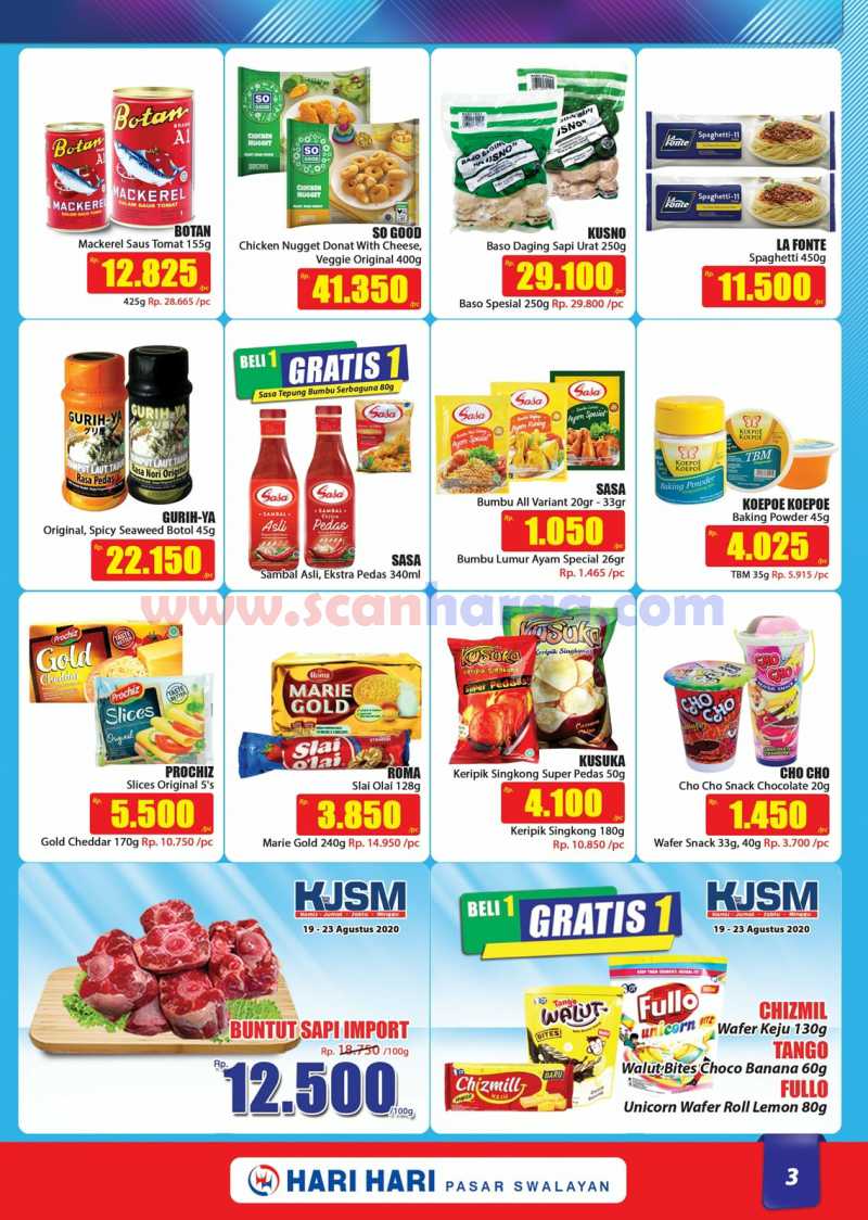 Promo Hari Hari Pasar Swalayan Katalog Mingguan - scanharga