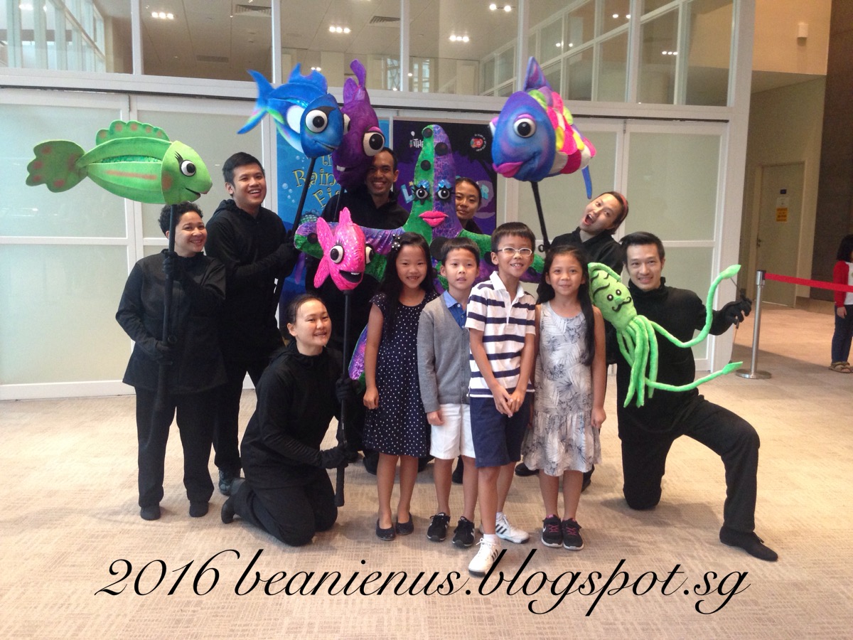 Beanie N Us!: Review: I Theatre's The Rainbow Fish