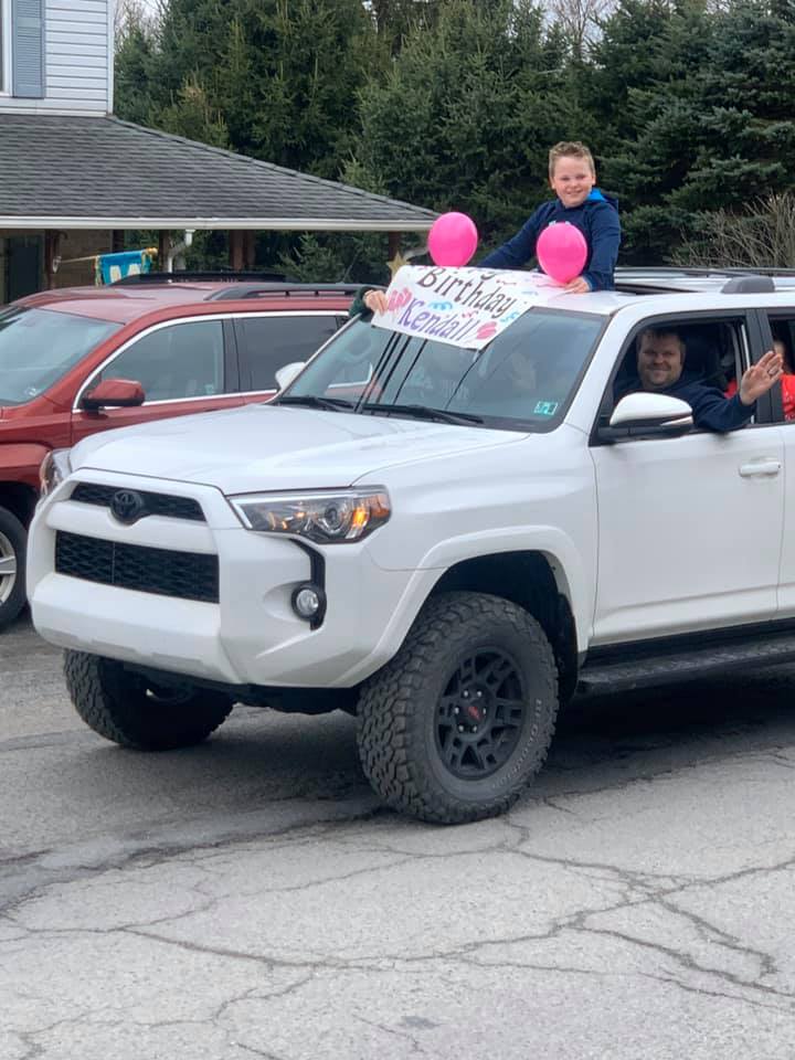 Amid Social Distancing, Families Organize Parades to Celebrate Birthdays