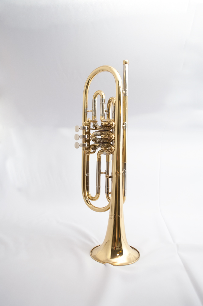 Eb stunning rotary valve Alto Trumpet by Josef Lidl (lacquer ...