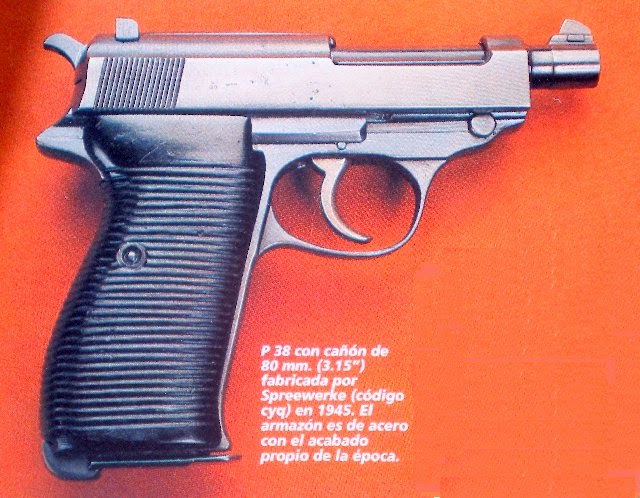 Pistola Walther P-38 de cañón recortado | Armas de Fuego