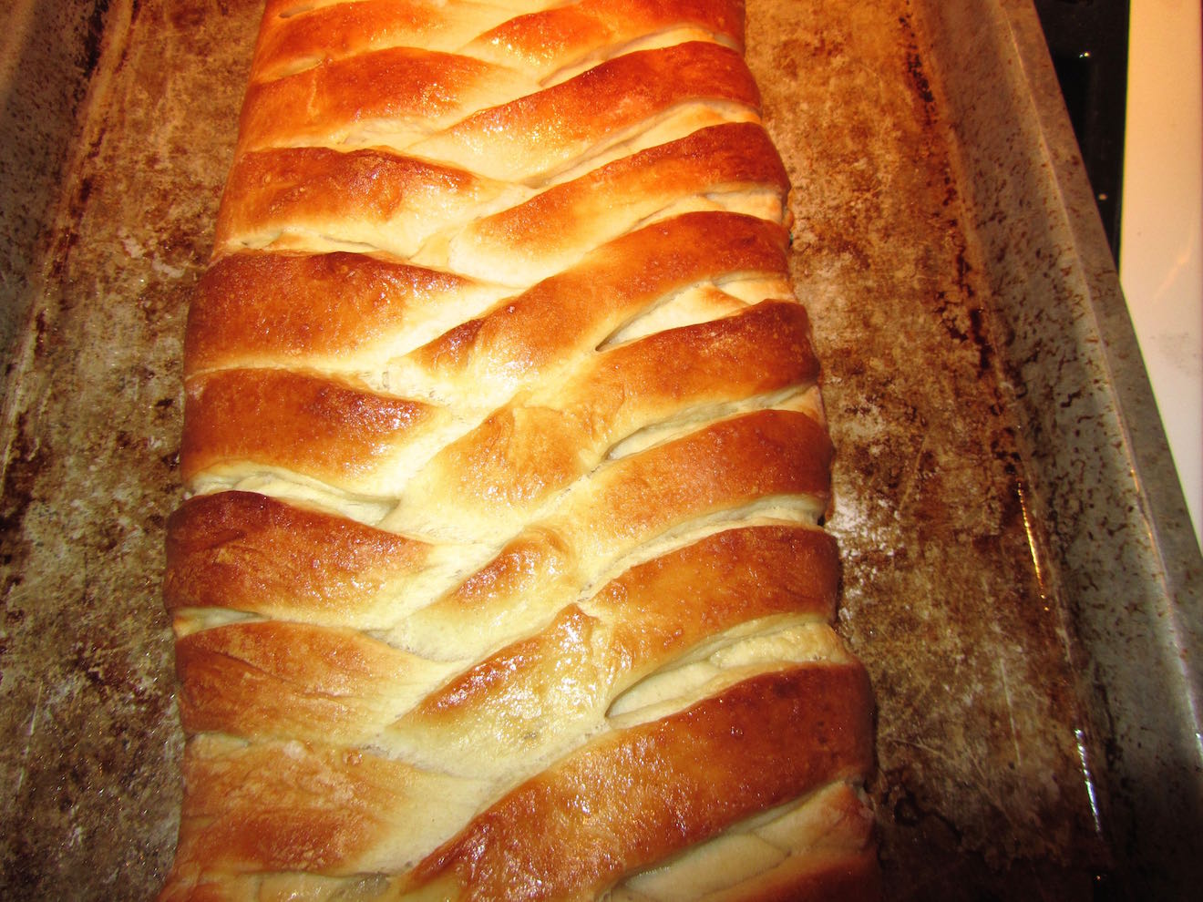 creative savv: A decorative, filled bread/pastry, that resembles baby ...