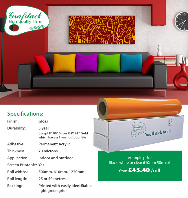 Grafitack Promo Sign Vinyl
