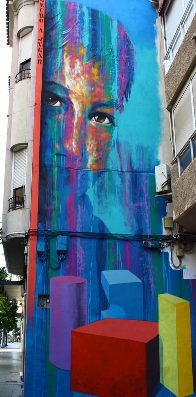 Murales terminados del Festival de ARTE URBANO de Alcantarilla.