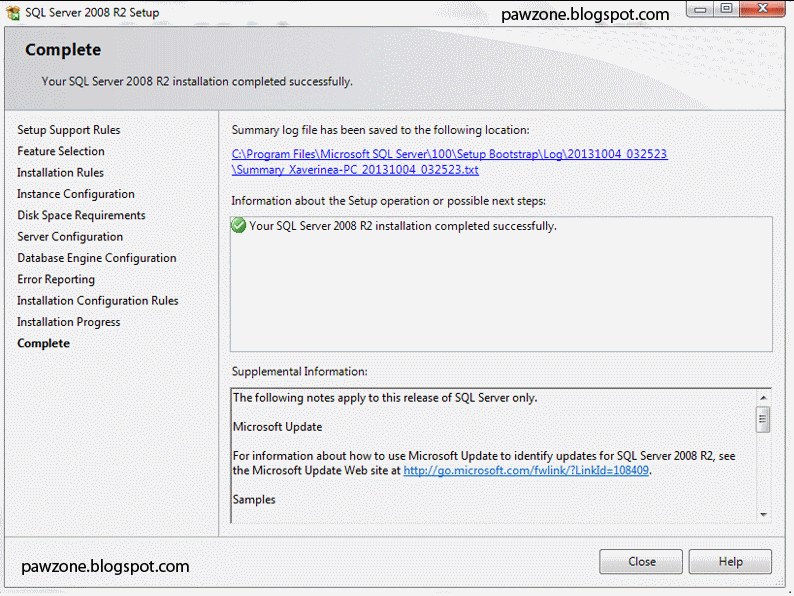 Tutorial Menginstall SQL Server Management Studio 2008 ~ PAW ...