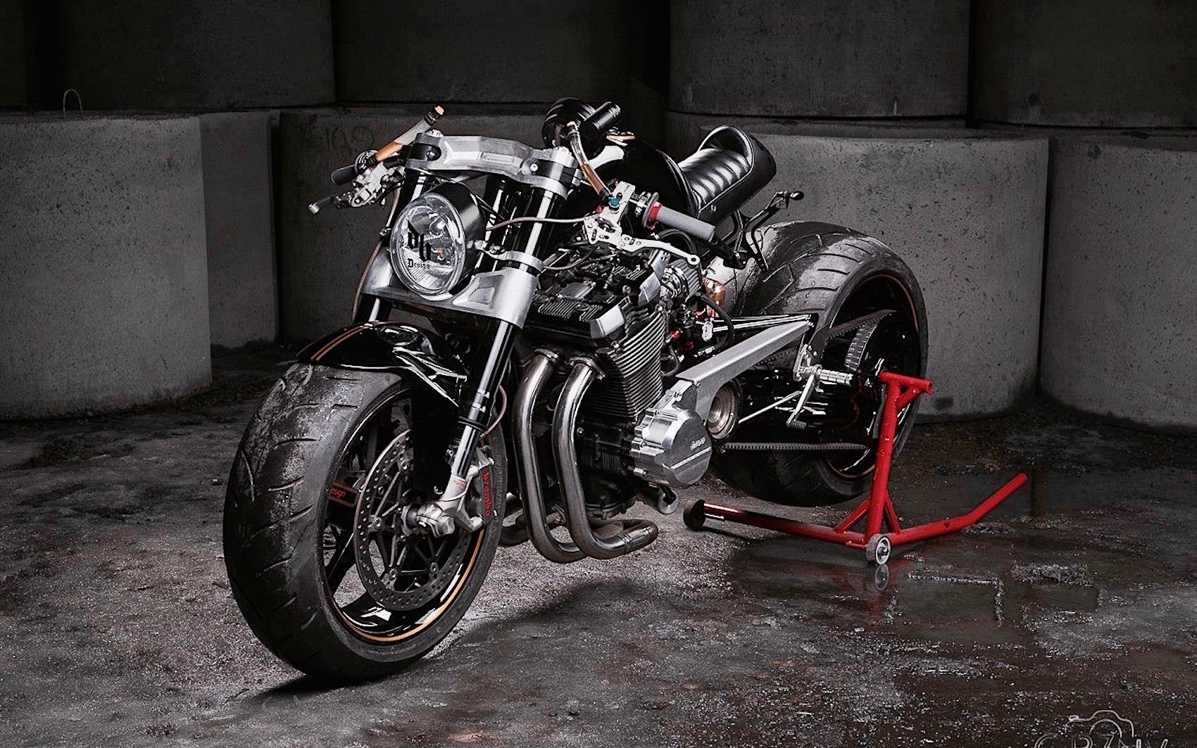 The fat Gixxer - Inazuma café racer