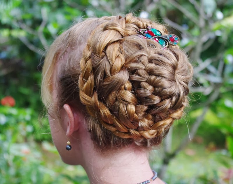 Braids & Hairstyles for Super Long Hair: Fancy Braided Bun