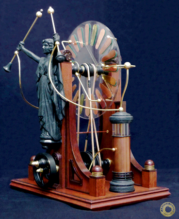 CoastConFan Blog: Victorian Steampunk Wimshurst Electrostatic Generator ...