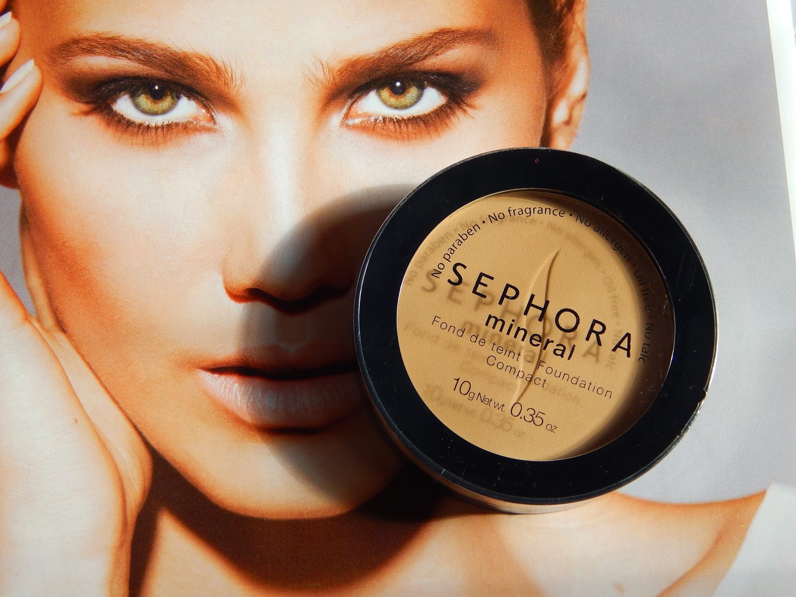 SEPHORA MINERAL COMPACT FOUNDATION REVIEW+SWATCHES. / Dairy of Pooja