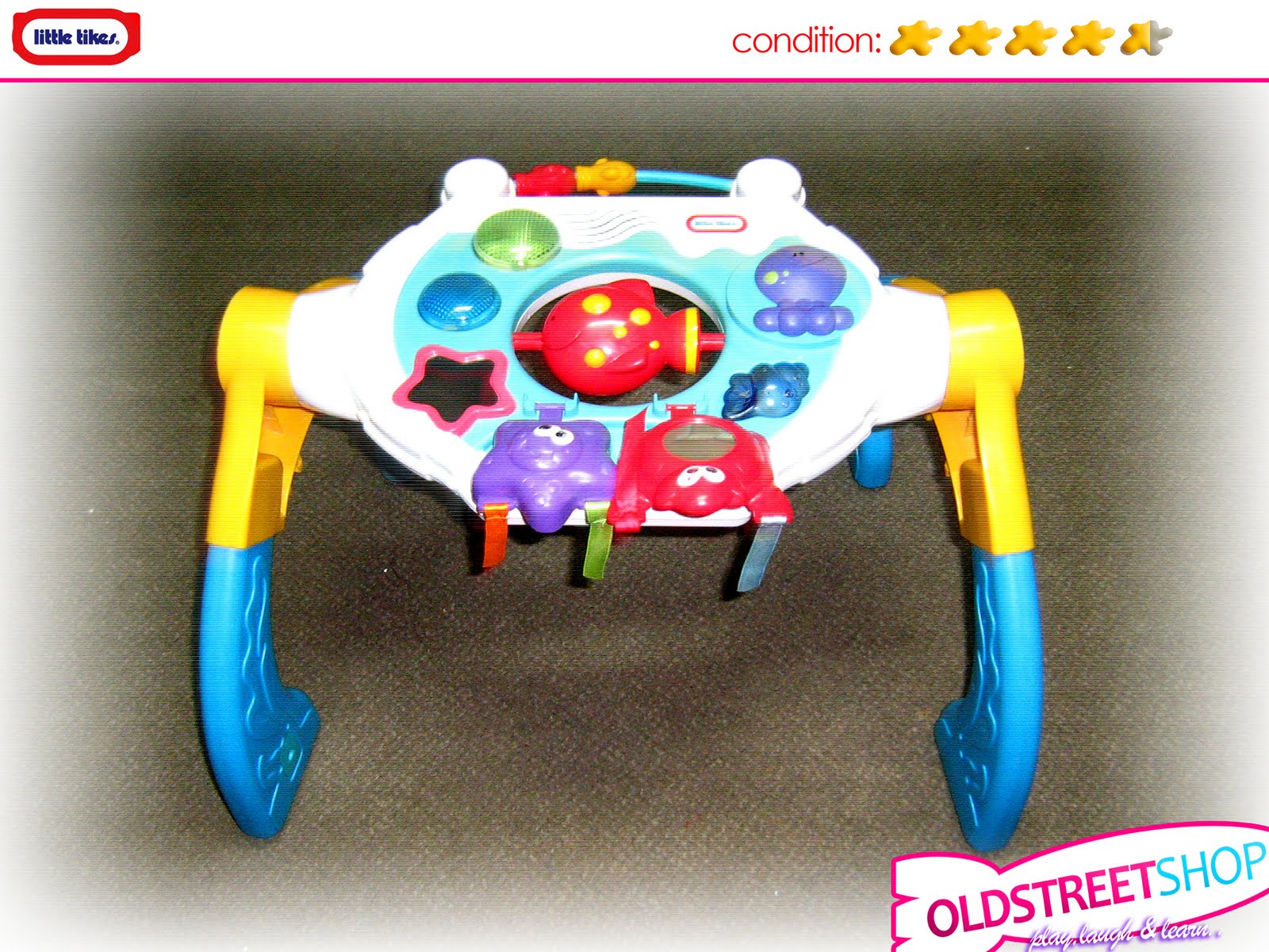 oldstreetshop: Little Tikes Musical Ocean 3 in 1 Playgym