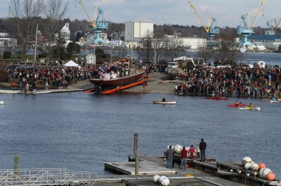 Greater Dover Chamber of Commerce: Gundalow PISCATAQUA is Launched!