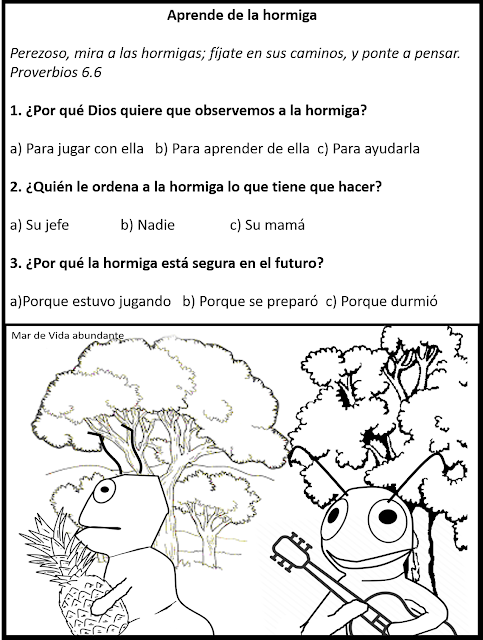 Aprendiendo de la hormiga - Mar de Vida Abundante