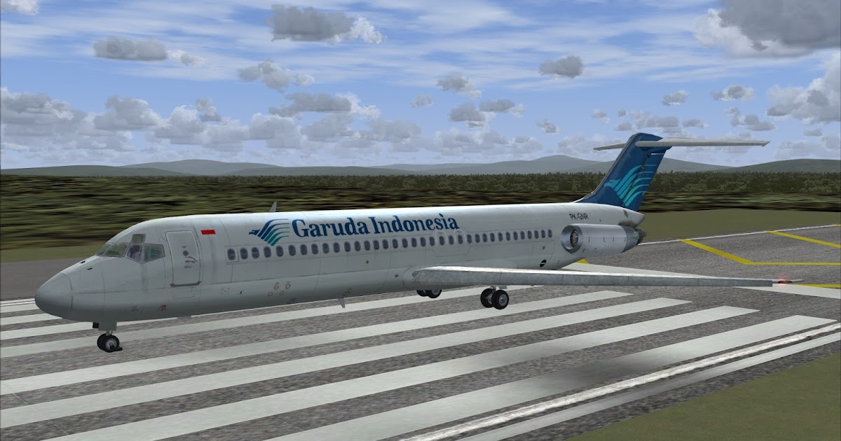 Coolsky/Flight1 DC-9 Garuda Indonesia PK-GNR