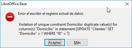 alterar CONSTRAINT de una tabla con SQL en LibreOffice Base (XXVII) | Aplicaciones de Libre Uso