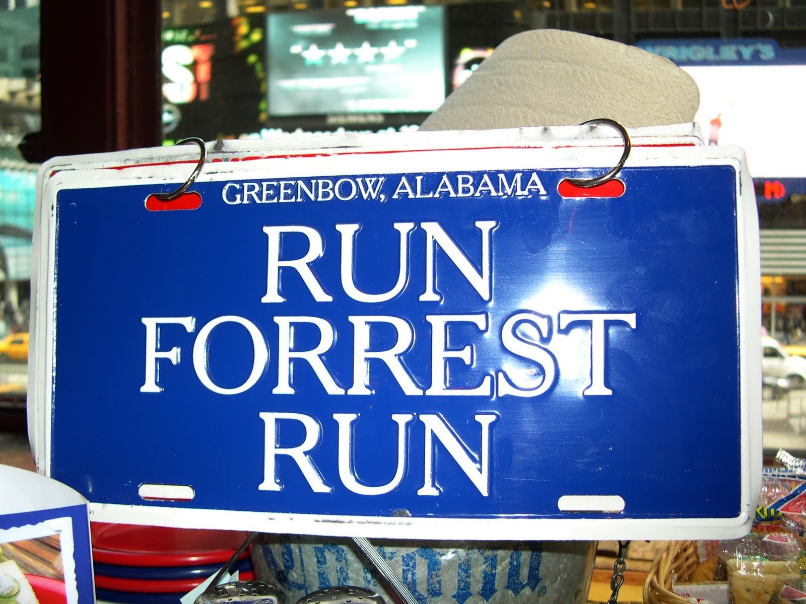 Bubba Gump, New York : Eating Without Moving