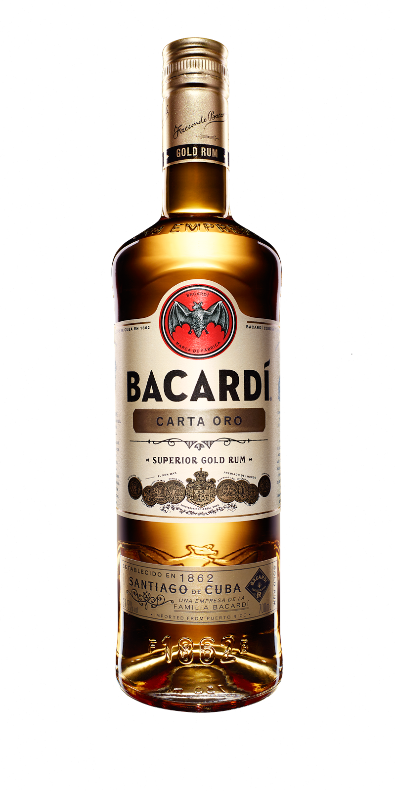 MJ Rabbit: Bacardi, aged 153, revamps bottle design