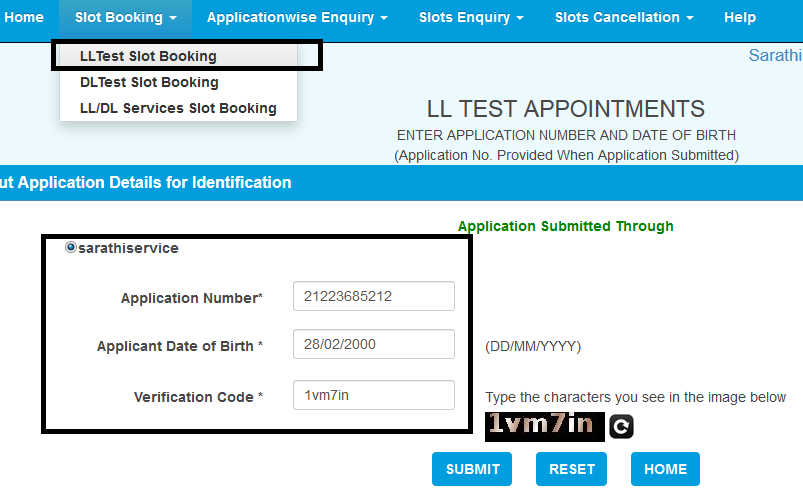 How To Booking Test Appointment For Learning Licence Sarathi Parivahan how-to-booking-test-appointment-for-learning-licence-sarathi-parivahan