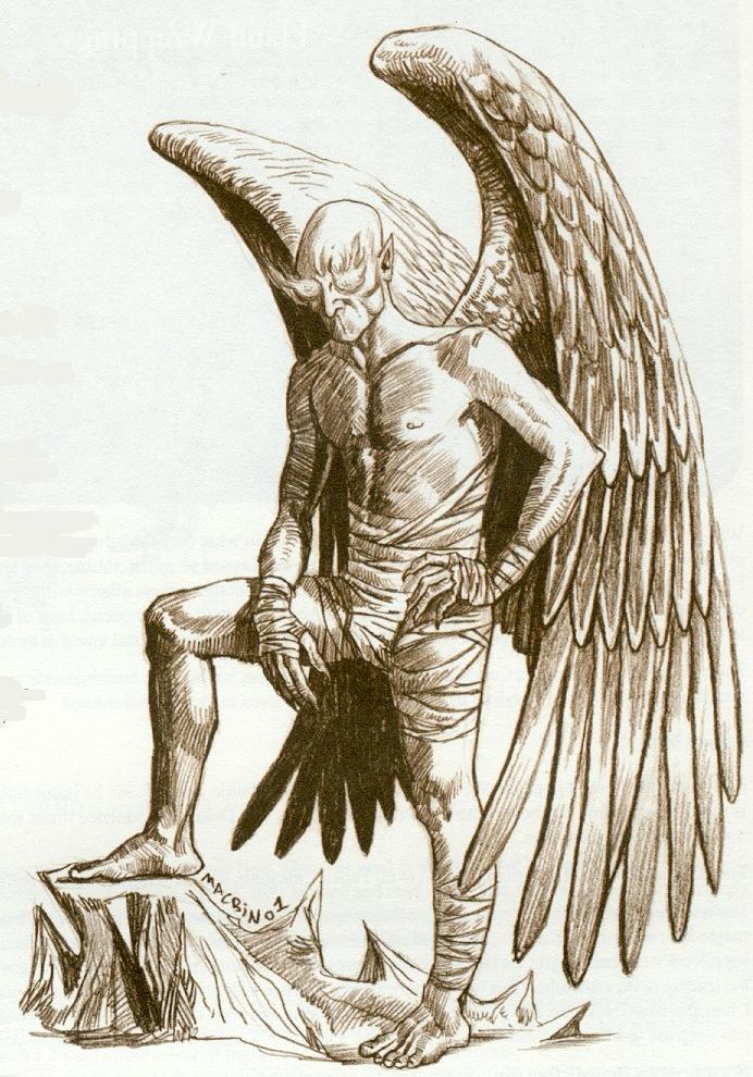 Devilmanotis Pathfinder: Bune, Duke of Eloquence, Fallen Trumpet Archon