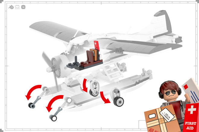 All Day Bricks: De Havilland DHC-2 Beaver LEGO Ideas Project Review