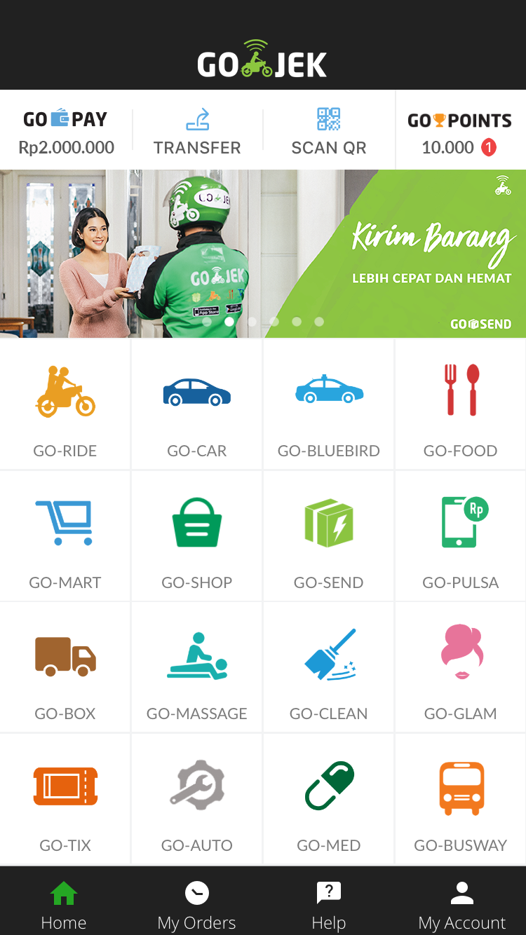 Cara Mudah Mengirim Barang Lewat Gojek - Go-Send