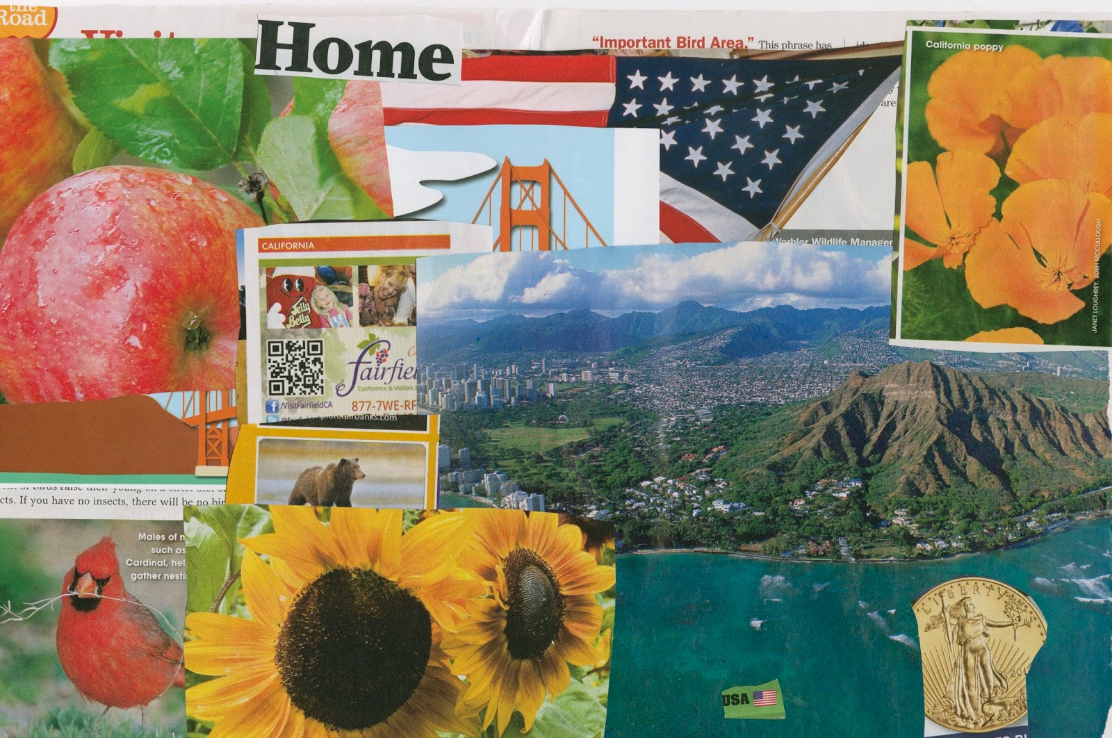 Cindy deRosier: My Creative Life: America Collages