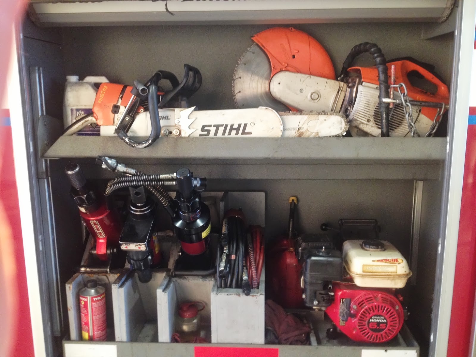 Street Smart Firefighter: San Marcos 5 Truck Compartments