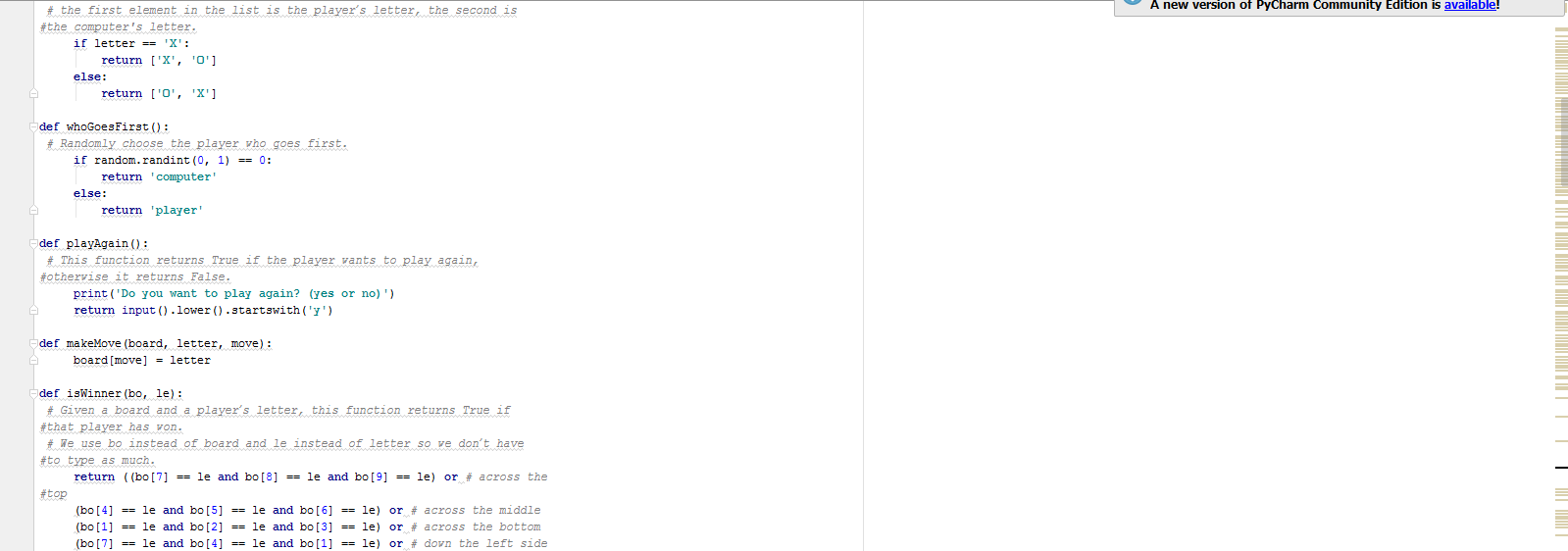 CODE IT TO RULE IT !!: TIC TAC TOE - A GIUDE TO PYTHON 3
