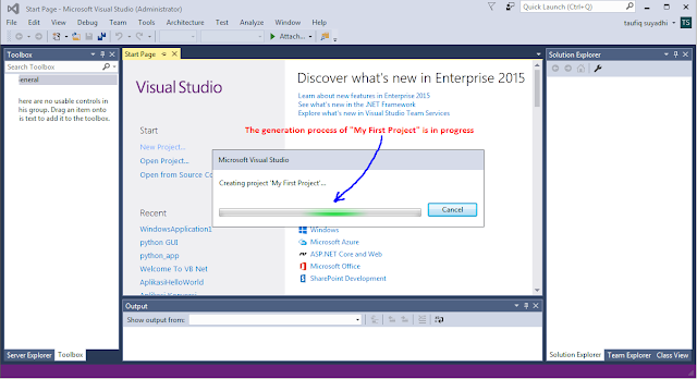 My First Windows Application Project Using Visual Basic .Net | Robotics ...