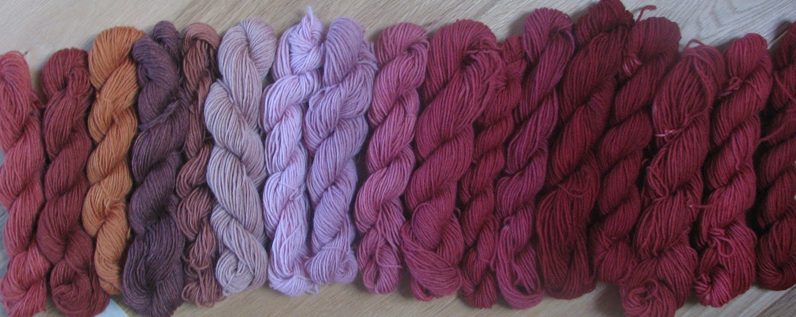 Farbenfaden: Ich sehe rot