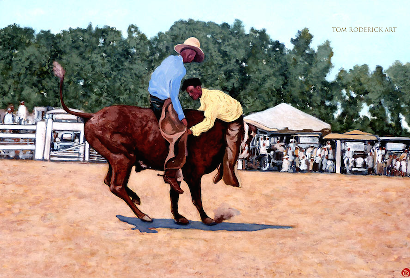 Tom Roderick Art: Take the Bull by the Horns