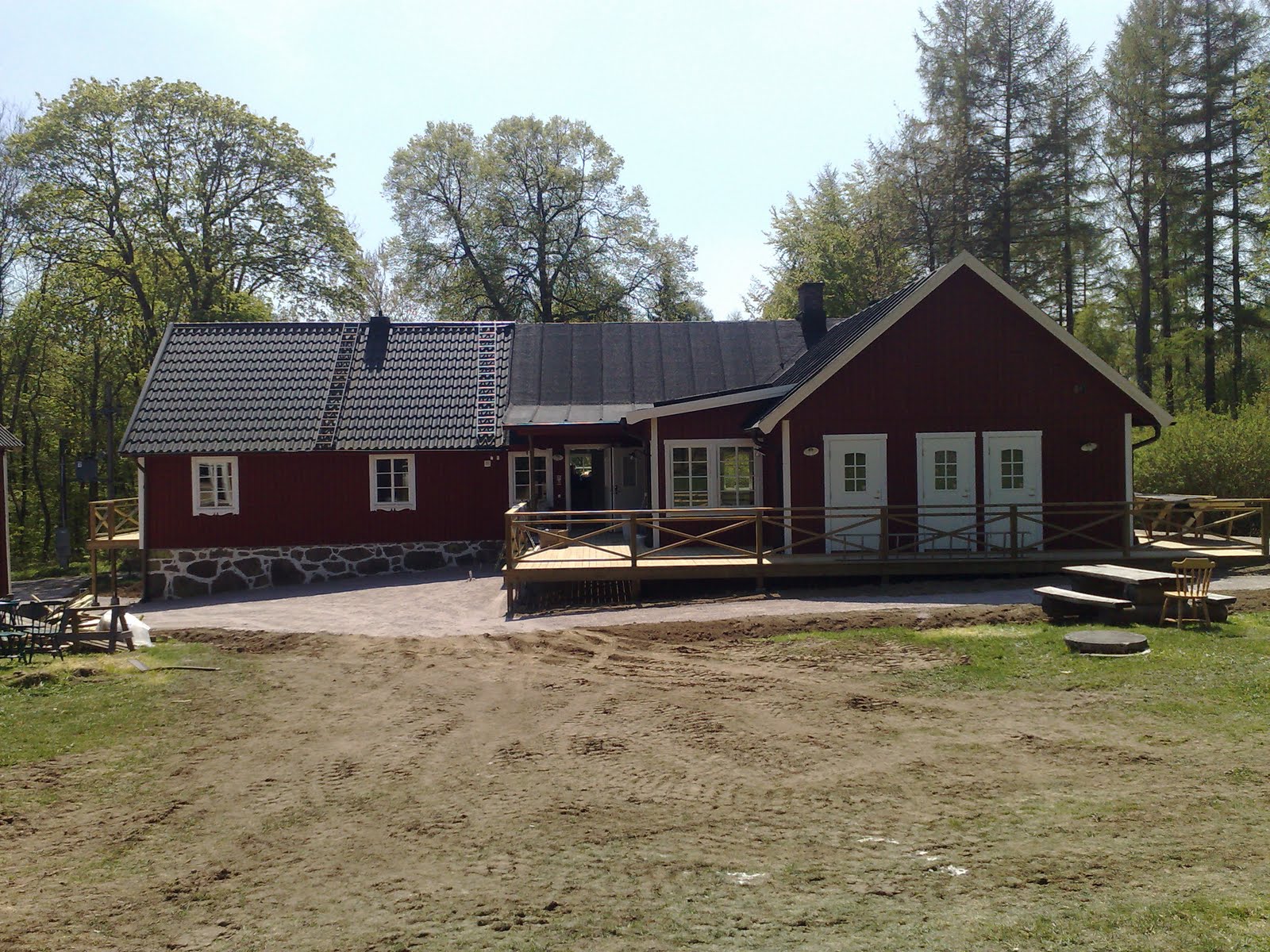 KLÅVERÖDS VANDRARHEM & CAFÉ: Flyttgubbar