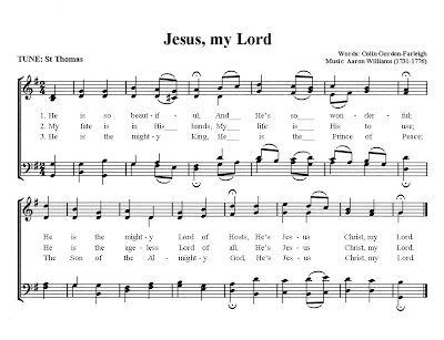 Share My Journey: "Jesus, my Lord" : A new Hymn for Today