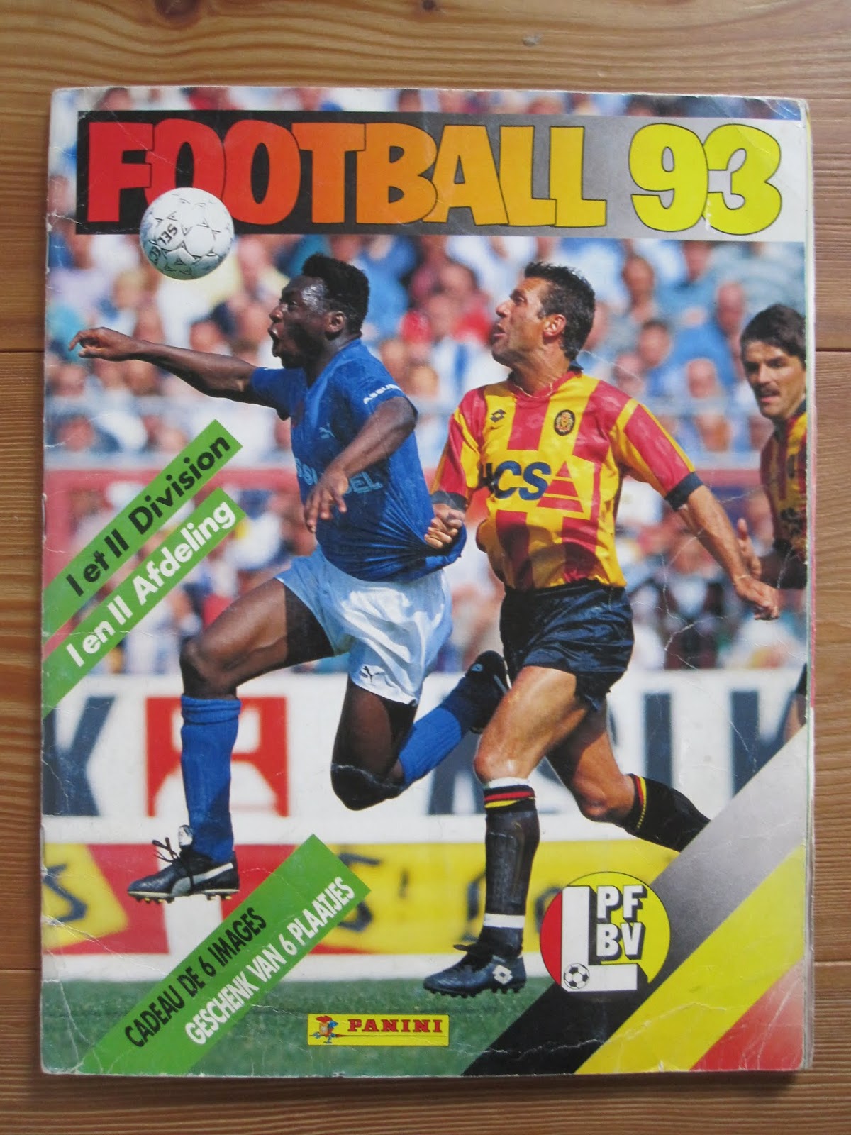Only Good Stickers: Panini Football 93 (Belgium)