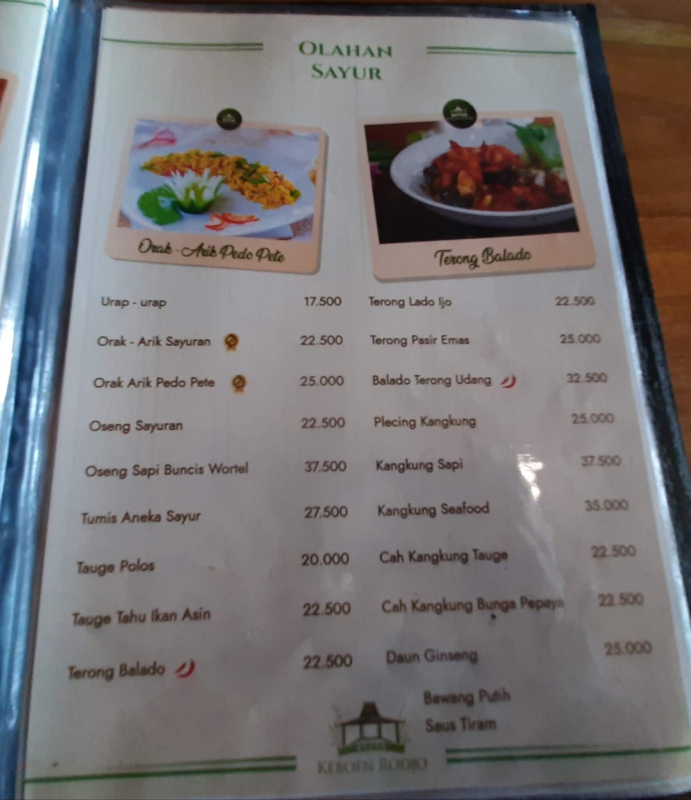 SARANA INFORMASI: Reuni Keluarga di Resto Keboen Rodjo, Kediri