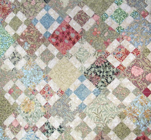 Barbara Brackman's MATERIAL CULTURE: Betty's William Morris Quilt