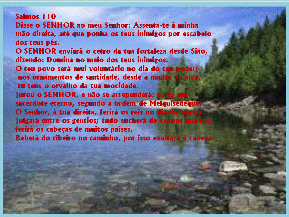 SALMOS: SALMO 110