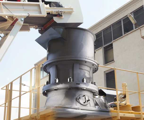 Pivoting Shaft Cone Crusher