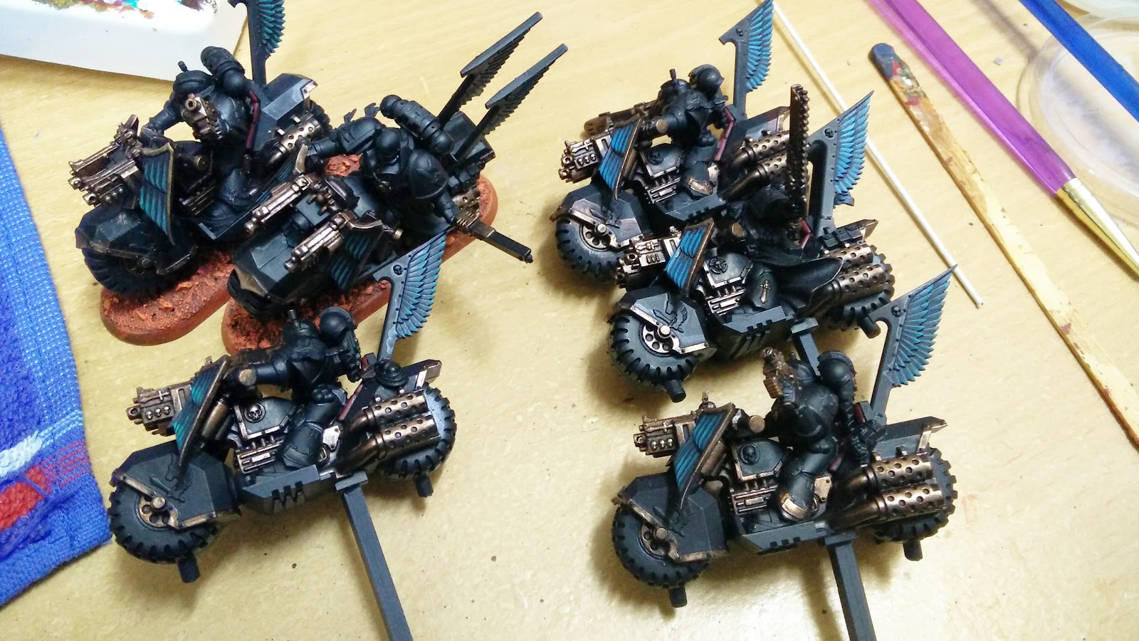 Confessions of a 40k addict: Dark Angels - Ravenwing update