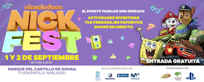 NickALive!: Nickelodeon Spain Announces Nick Fest 2018