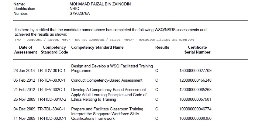 Diary of a Trainer: Finally, official results for my ACTA certification